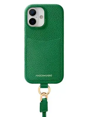 MAISON DE SABRE Sling Iphone 17 Case - Green
