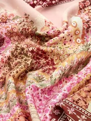 FERRAGAMO Palazzo-print Silk Scarf