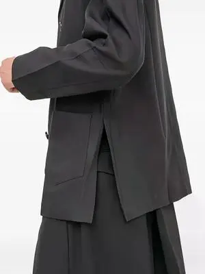 SETCHU Origami Double-breasted Belted Blazer