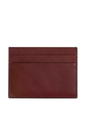 Dolce & Gabbana Plongé Calfskin Card Holder - Red