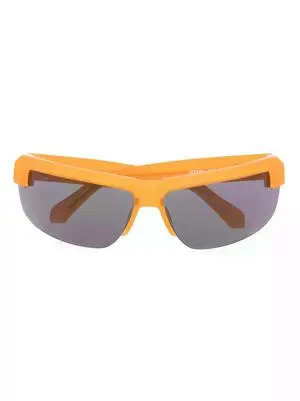 Off-White Toledo Rectangle-frame Sunglasses - Orange