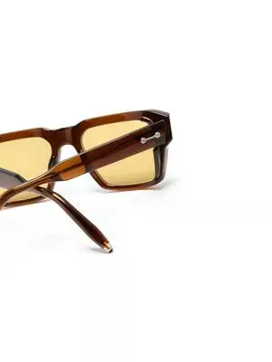 AKONI Hercules Square-frame Sunglasses