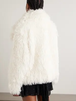 Staud Soprano Oversized Plush Jacket