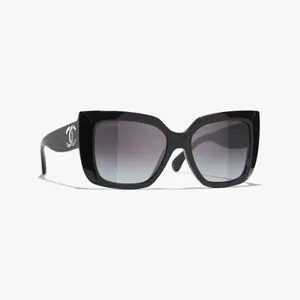 Chanel Butterfly Sunglasses - Black