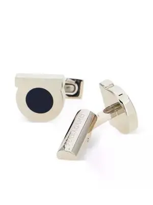 FERRAGAMO Gancini Cufflinks - Silver