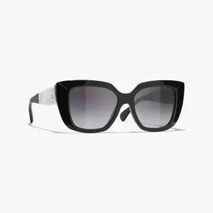 Chanel Butterfly Sunglasses - Black