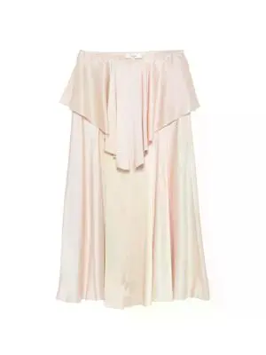Chloé Layered Midi Skirt