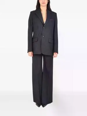 Victoria Beckham Single-breasted Pinstripe Blazer