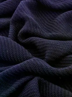 FERRAGAMO Gancini-motif Wool Scarf - Blue