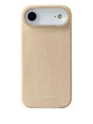 MAISON DE SABRE Leather Iphone 17 Air Case - Neutrals