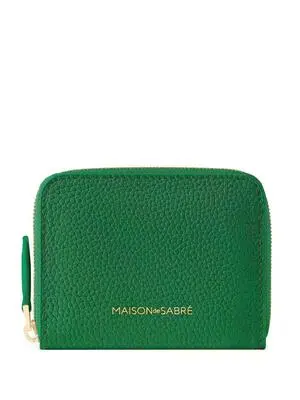 MAISON DE SABRE Small Leather Zip-fastening Wallet - Green