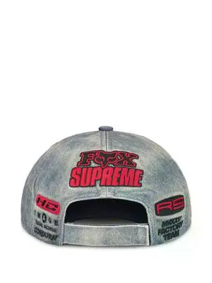Supreme X Fox Racing® Logo-embroidered Cap - Blue
