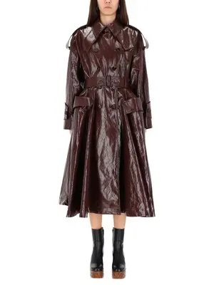Chloé Riding Coat - Purple