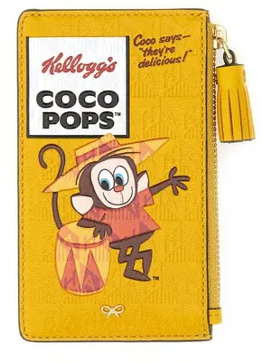 ANYA HINDMARCH Coco Pops" Card Holder - Yellow