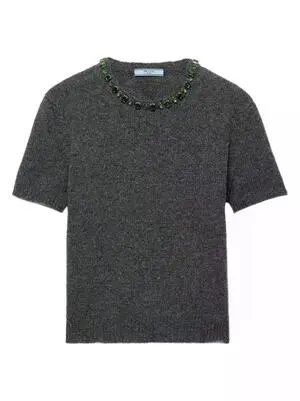 Prada Embellished T-shirts For Women