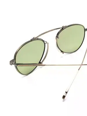 Matsuda Pilot-frame Titanium Sunglasses