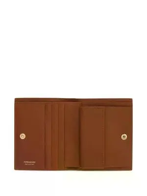FERRAGAMO Gancini Buckle Compact Wallet