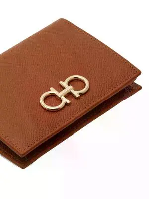 FERRAGAMO Gancini Buckle Compact Wallet
