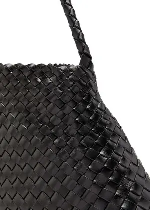 Dragon Diffusion Santa Maria Woven Leather Shoulder Bag