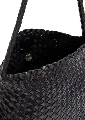 Dragon Diffusion Santa Maria Woven Leather Shoulder Bag