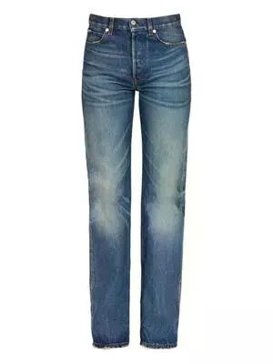 FERRAGAMO Five-pocket Straight Jeans - Blue