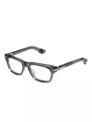 Chrome Hearts Trypoleagain Square-frame Glasses - Grey
