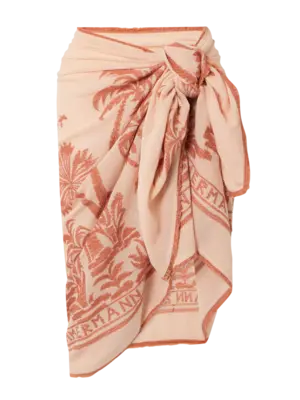 Zimmermann Printed Cotton Pareo