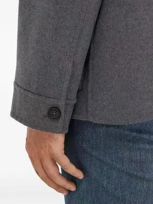 FERRAGAMO Button Patch Shirt Jacket