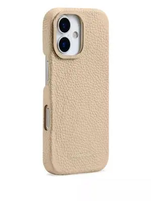 MAISON DE SABRE Leather Iphone 17 Case - Neutrals