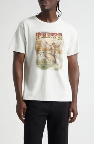 PHIPPS Fish Rider Graphic T-shirt