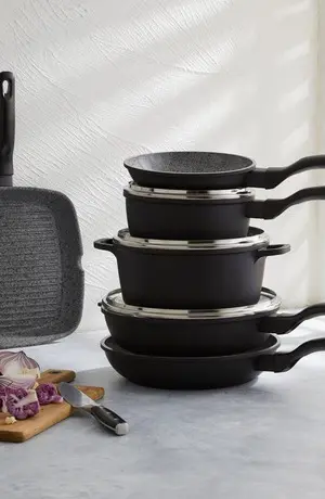 CUISINE::PRO® Stone X² 9 Piece Cookware Set