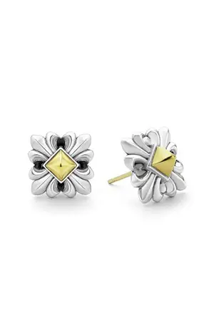 Lagos Anthem Medieval Cross Stud Earrings