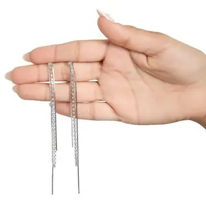 Bcbgmaxazria Chain Fringe Drop Earrings