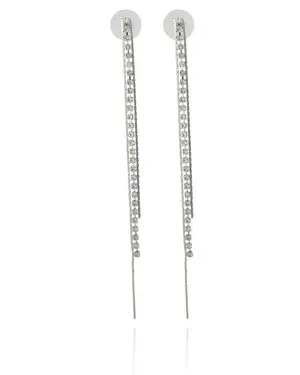 Bcbgmaxazria Chain Fringe Drop Earrings