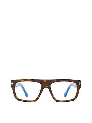 TOM FORD Rectangular Eyeglasses - Brown