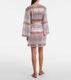 Melissa Odabash Anna Zig Zag Stripe Beach Cover-up - Multicoloured