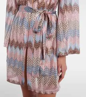 Melissa Odabash Anna Zig Zag Stripe Beach Cover-up - Multicoloured
