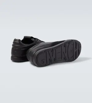 Givenchy Yard Court Leather Sneakers - Black