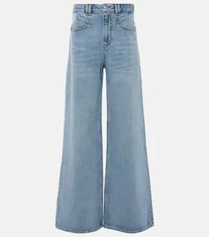 Isabel Marant Étoile Lemony Wide-leg Jeans - Blue