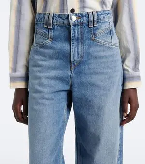 Isabel Marant Étoile Lemony Wide-leg Jeans - Blue