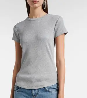 Isabel Marant Étoile Taomi Ribbed-knit T-shirt