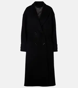 Isabel Marant Étoile Winry Wool And Cashmere Coat - Black