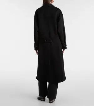 Isabel Marant Étoile Winry Wool And Cashmere Coat - Black
