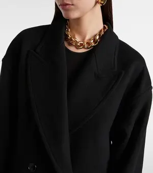 Isabel Marant Étoile Winry Wool And Cashmere Coat - Black