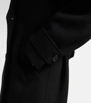 Isabel Marant Étoile Winry Wool And Cashmere Coat - Black