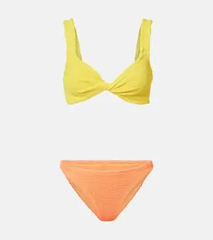 Hunza G Duo Juno Bikini - Yellow