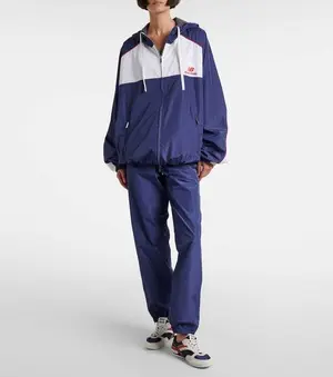 Miu Miu Poplin Track Jacket - Blue