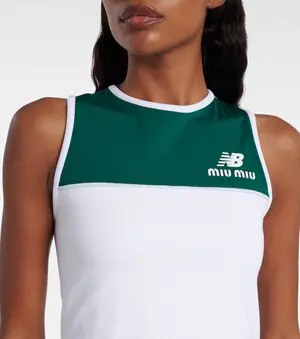 Miu Miu X New Balance Jersey Tank Top