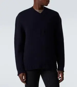 THE ROW Creed Cashmere Sweater - Blue