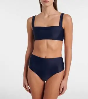 Jade Swim Coast Bikini Top - Blue
